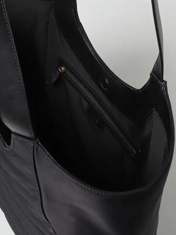Pinko Quilted Tote Bag - Black