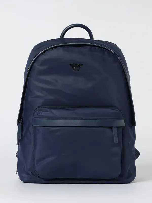 Emporio Armani Backpack - Gnawed Blue