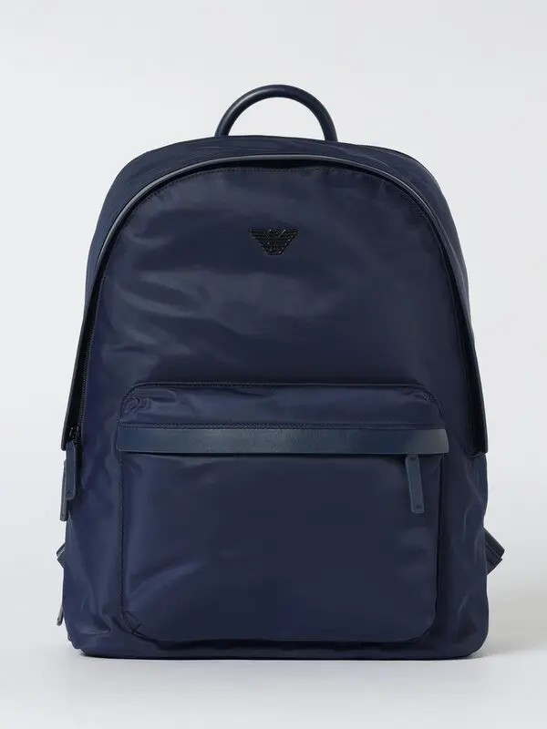 Emporio Armani Backpack - Gnawed Blue