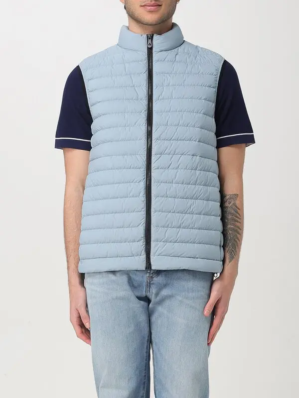 Peuterey Moise 02 Padded Nylon Vest - Sky Blue