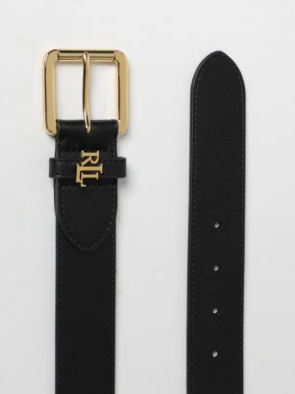 Ralph Lauren Monogram Belt - Black