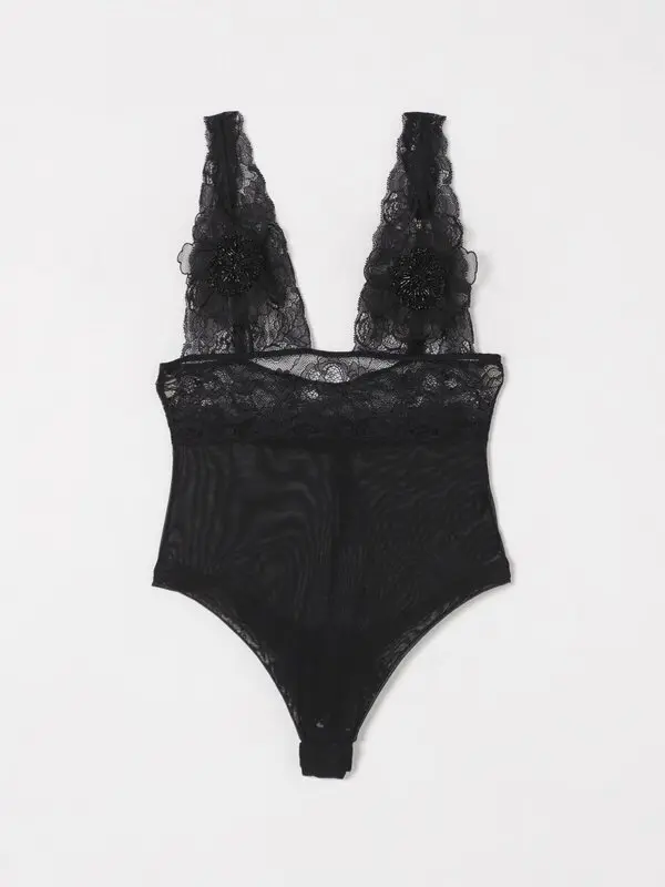Elisabetta Franchi Lace Bodysuit