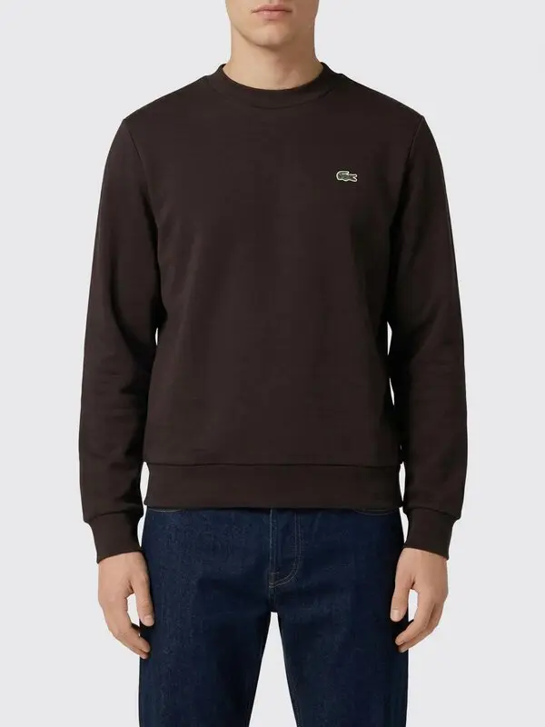 Lacoste Crewneck Sweatshirt - Brown