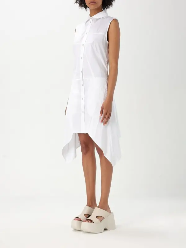 Helmut Lang Sleeveless Shirt Dress