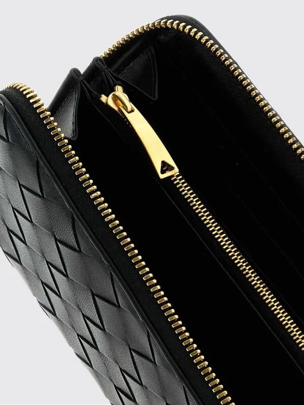 Bottega Veneta Intrecciato Leather Continental Zip-around Wallet