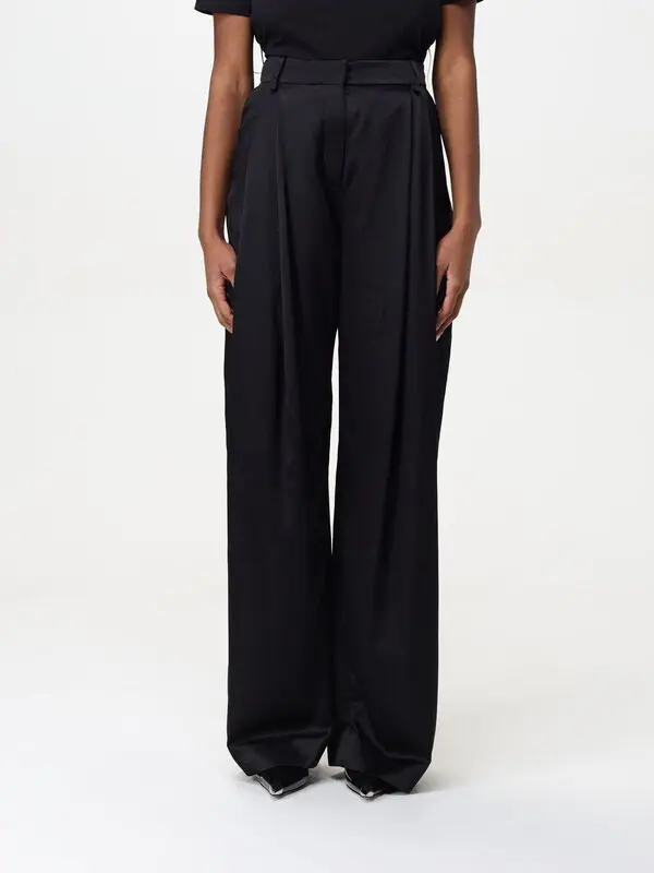 Nina Ricci Tailored Wide Leg Trousers - Black