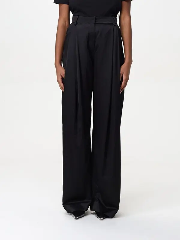 Nina Ricci Tailored Wide Leg Trousers - Black