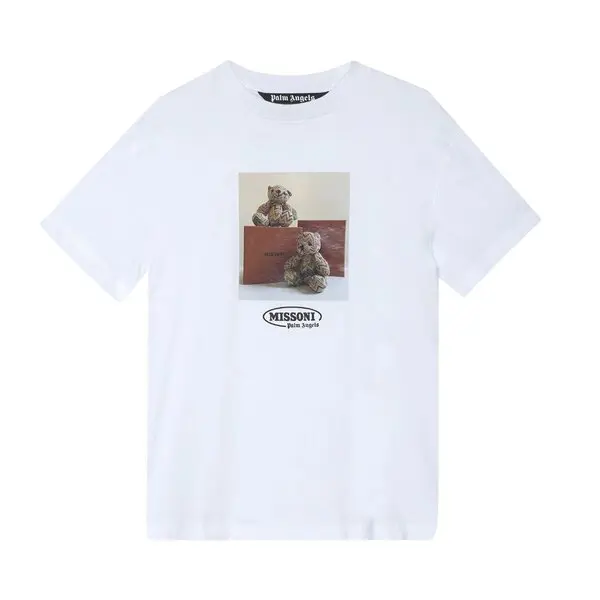 Palm Angels X Missoni Bear Tee /black - White