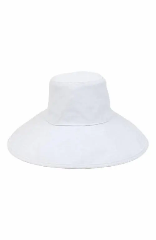 Hat Attack Livvy Canvas Sun Hat - White