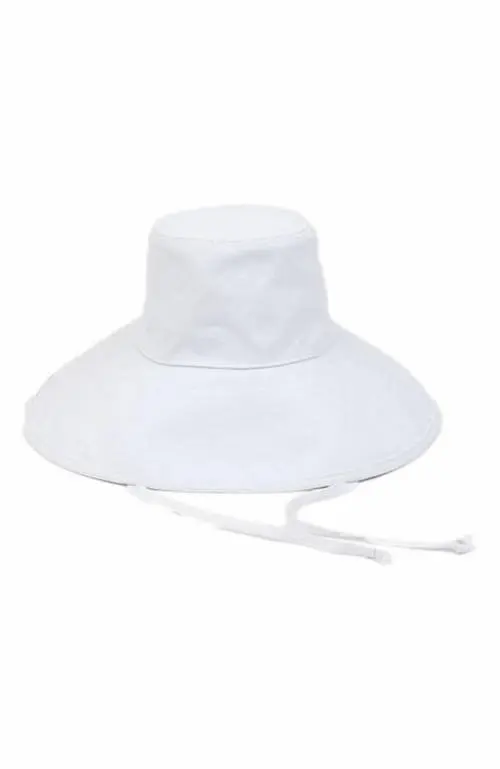 Hat Attack Livvy Canvas Sun Hat - White