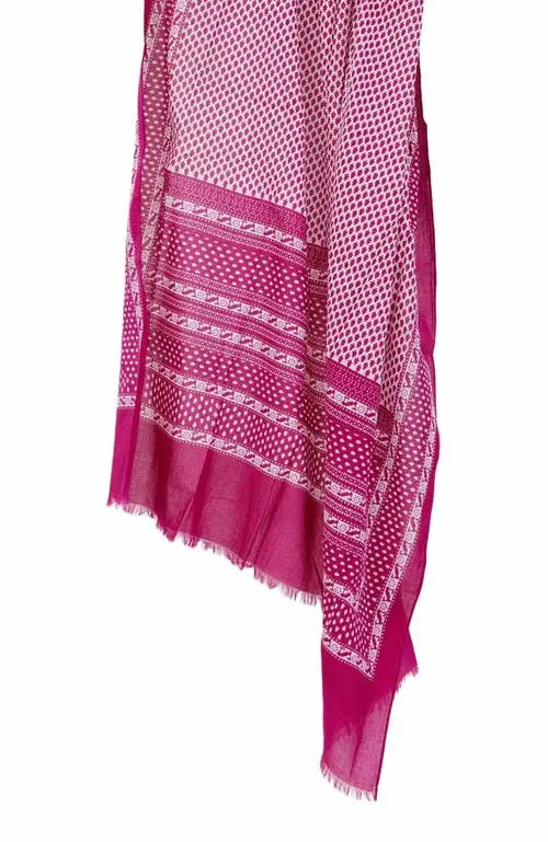 Hat Attack Baja Sarong - Raspberry