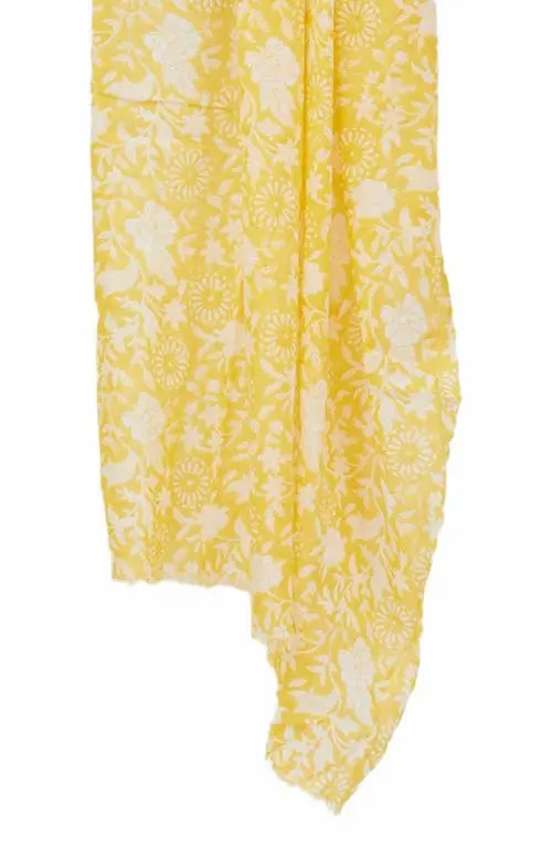 Hat Attack Flora Sarong - Yellow