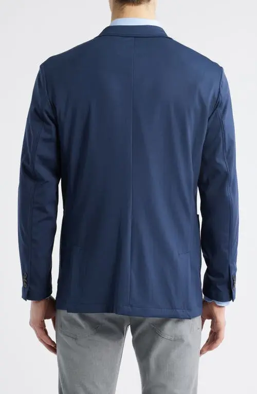Johnston & Murphy Xc Flex® Solid Knit Sport Coat - Navy