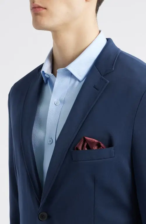Johnston & Murphy Xc Flex® Solid Knit Sport Coat - Navy