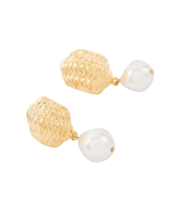 JENNIFER BEHR Asha Faux Pearl Earrings