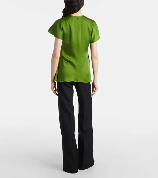 Victoria Beckham Satin Top