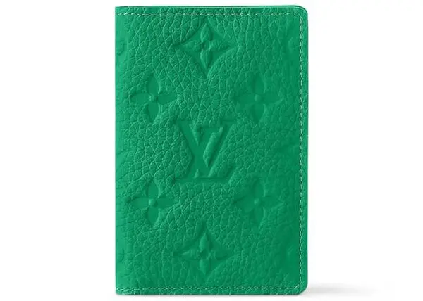 LOUIS VUITTON Pocket Organizer Taurillon Colormania - Green