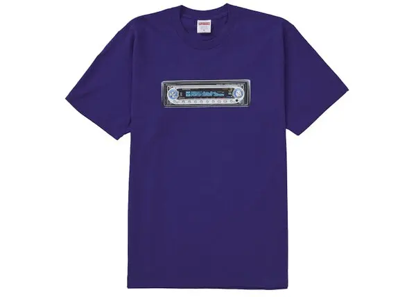 Supreme Receiver Tee Shirt - Purple