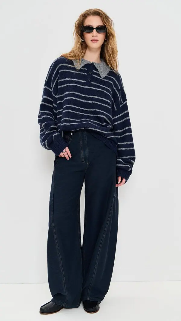 Lioness Rising Sun Jersey Pullover - Navy