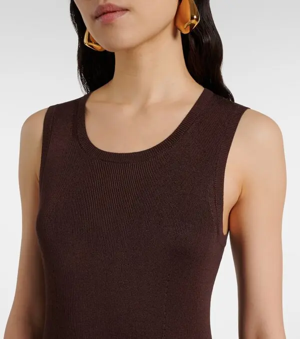 JOSEPH Pleated Midi Dress