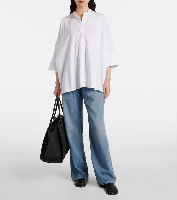 JOSEPH Congo Oversized Cotton Poplin Shirt