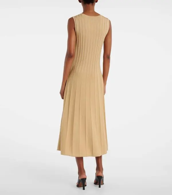 JOSEPH Pleated Midi Dress