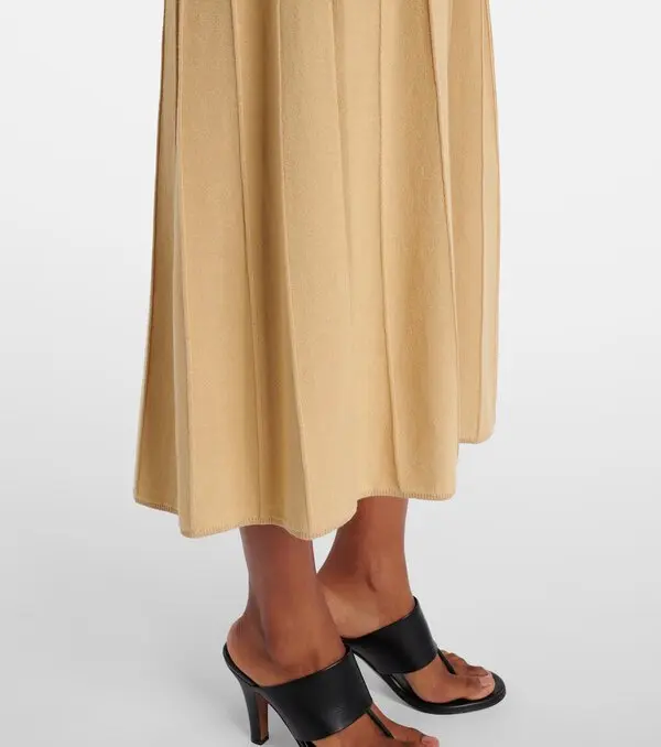 JOSEPH Pleated Midi Dress