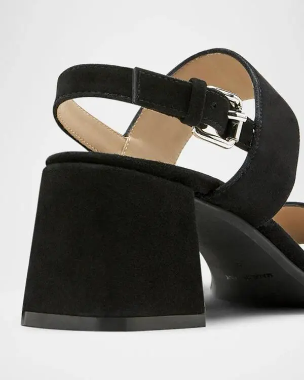 La Canadienne Flemming Suede Slingback Sandals