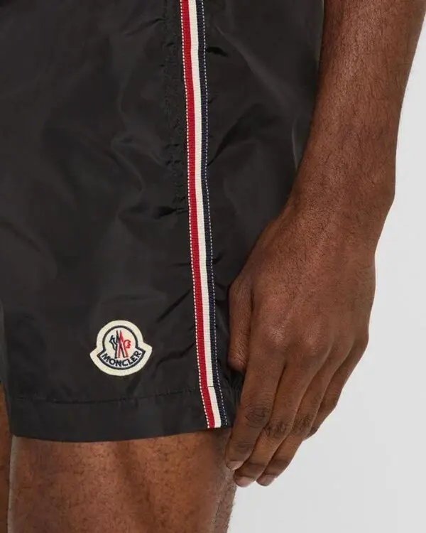Moncler Side-stripe Swim Shorts