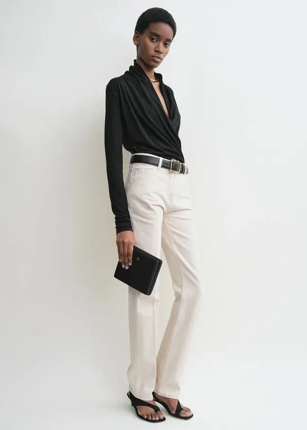 TOTEME Satin Box Clutch