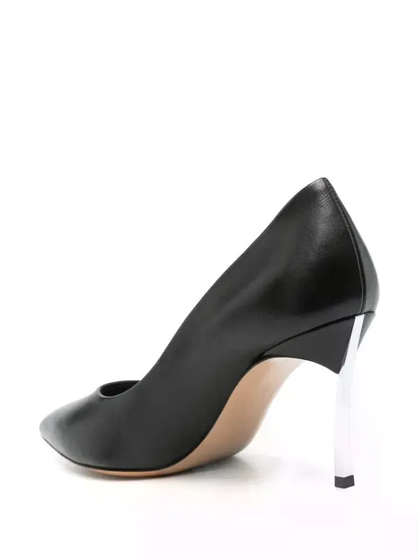Casadei 80mm Leather Pumps