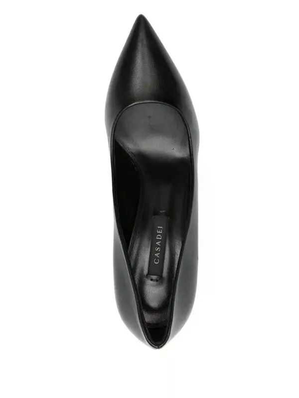 Casadei 80mm Leather Pumps