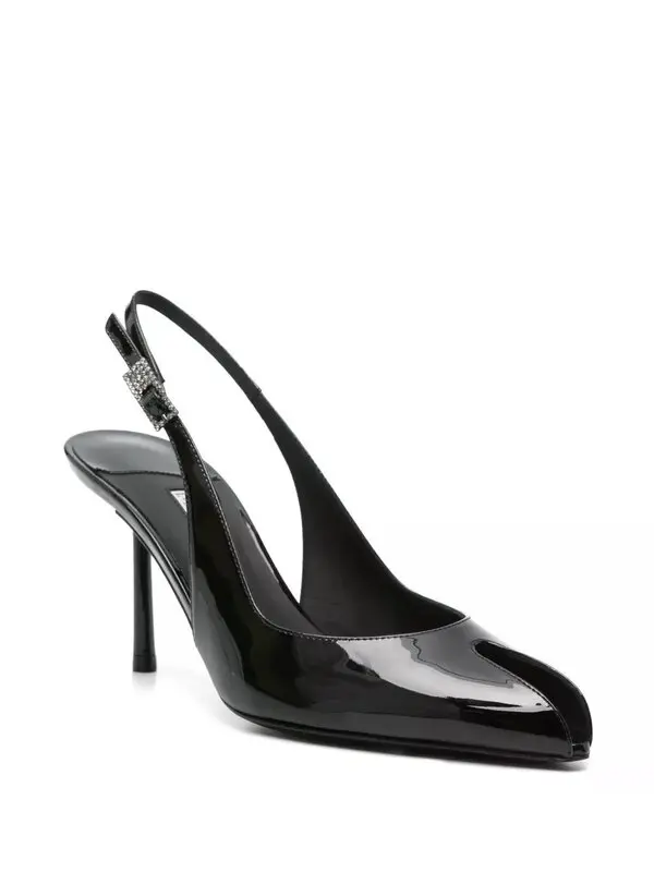 LE SILLA 90mm Clivage Pumps - Black