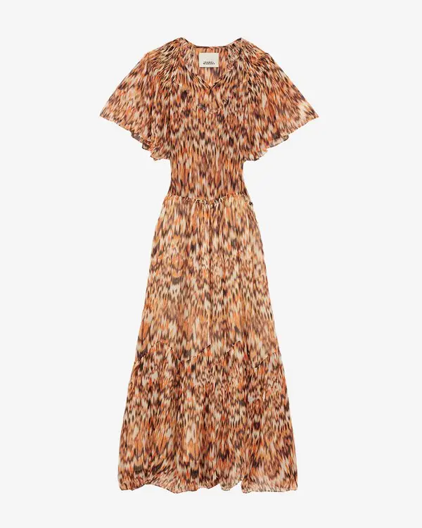 Isabel Marant Étoile Odelia Printed Silk Dress