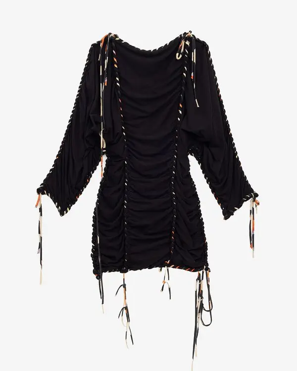 Isabel Marant Étoile Zina Gathered Printed Dress