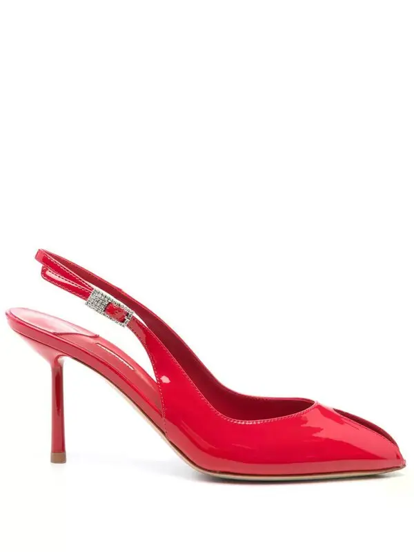 LE SILLA 90mm Clivage Pumps - Red