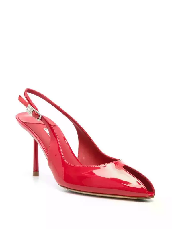 LE SILLA 90mm Clivage Pumps - Red