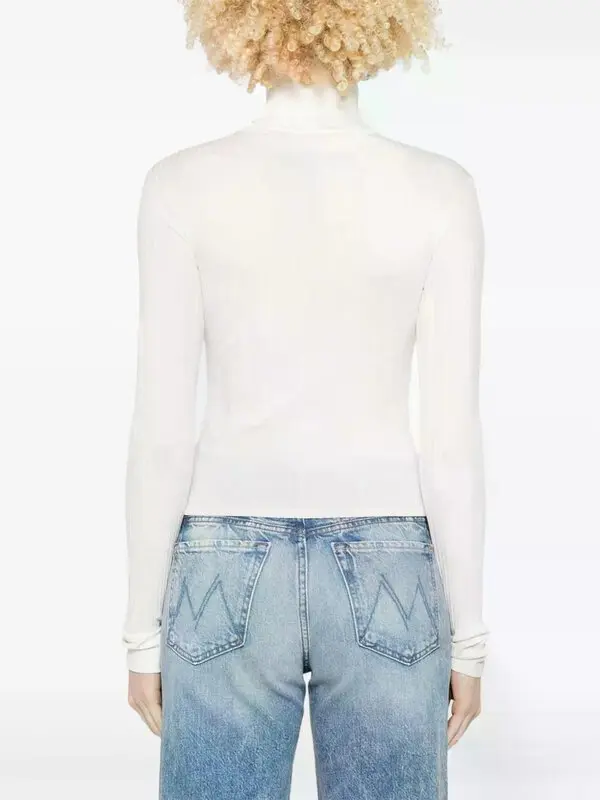 RE/DONE Ribbed Roll-neck Top