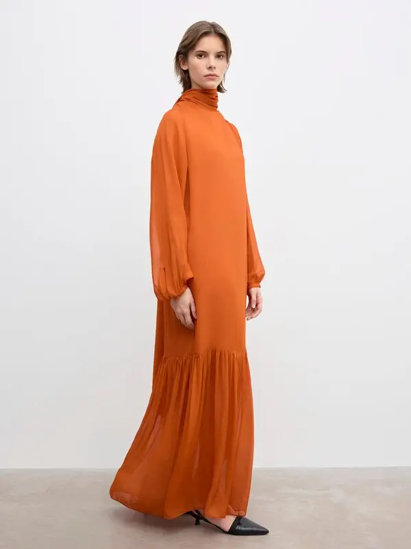 HOUSE OF DAGMAR Scarf Maxi Dress
