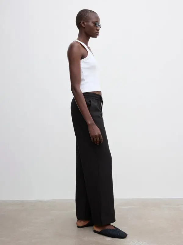 HOUSE OF DAGMAR Lyocell Blend Trousers