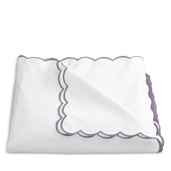 MATOUK Dakota Percale Duvet Cover, Full/queen - Deep Lilac