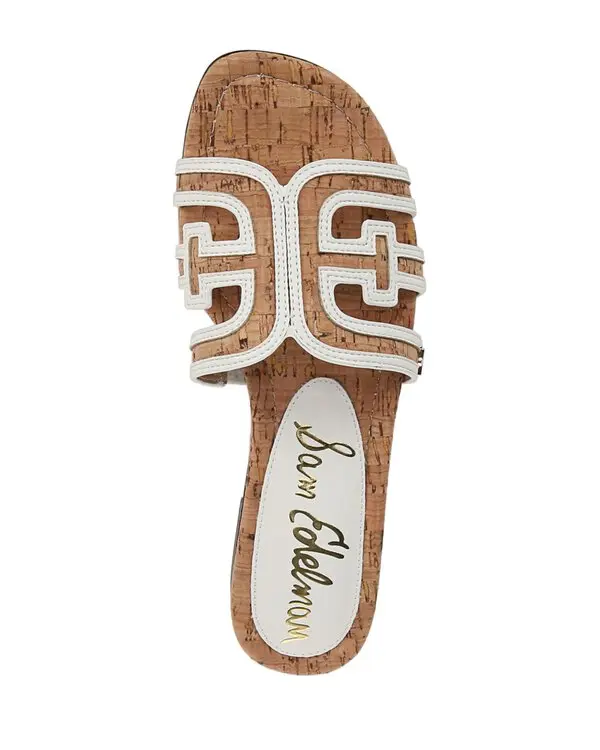 Sam Edelman Bay Multi Slide Sandals - Natural