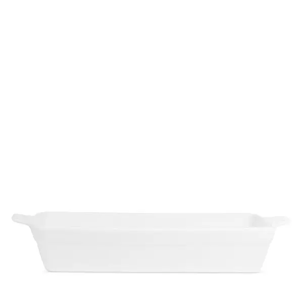 MADE IN Porcelain Rectangular Baking Dish - White