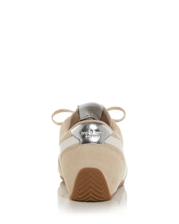 Rag & Bone Retro Runner Slim Ultra Sneakers - Macadamia Suede