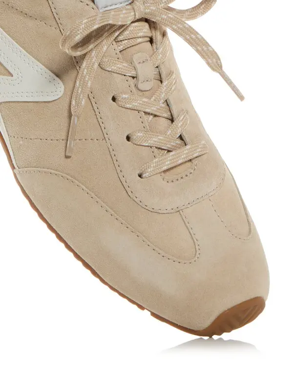 Rag & Bone Retro Runner Slim Ultra Sneakers - Macadamia Suede