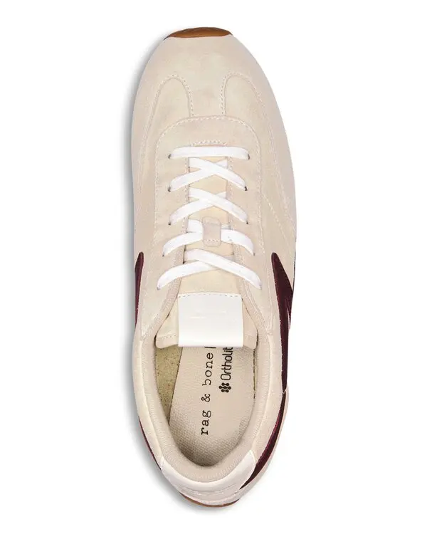 Rag & Bone Retro Runner Slim Ultra Sneakers - Roux Morello