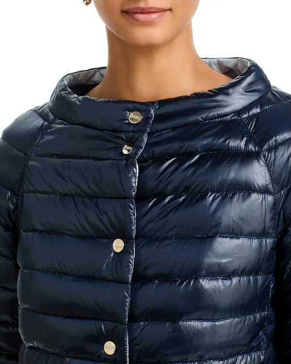 Herno Reversible Puffer Coat - Blu Scuro