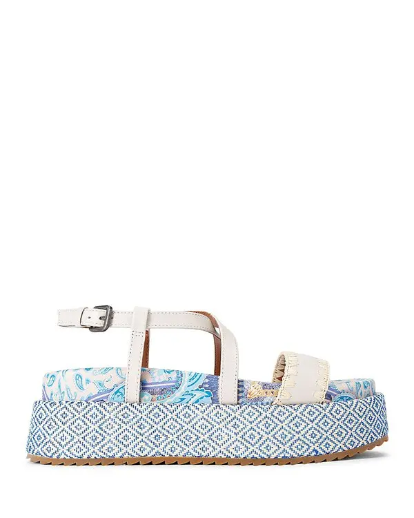 Kurt Geiger Chelsea Flatform Sandals - Light/pastel