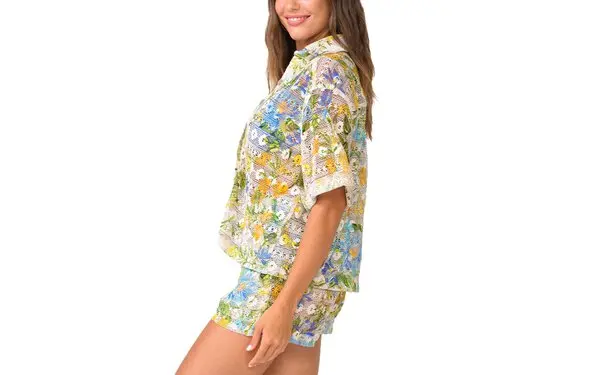 PQ SWIM Blake Button Top Swim Cover-up