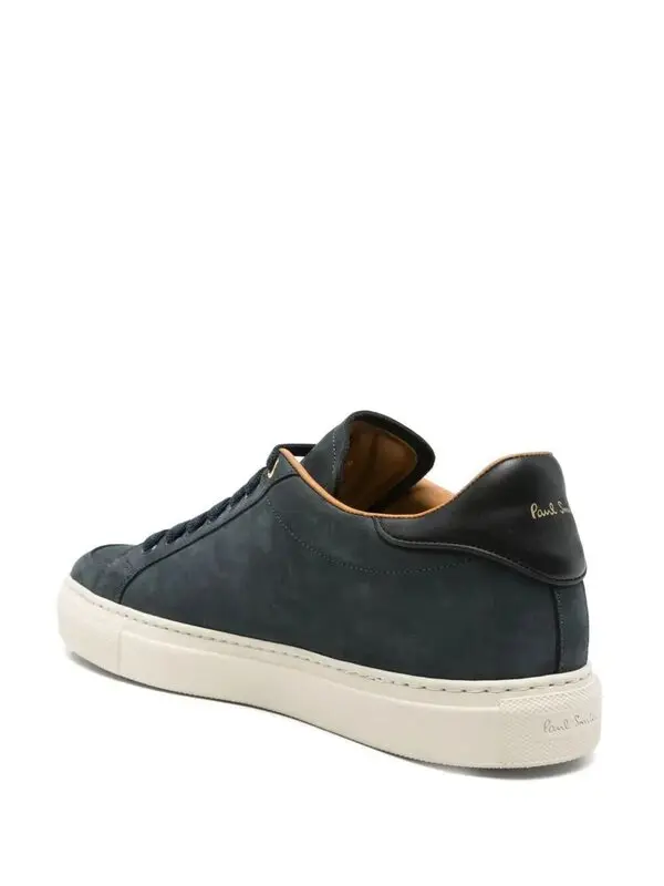 Paul Smith Banff Leather Sneakers In Blue - 23% Off